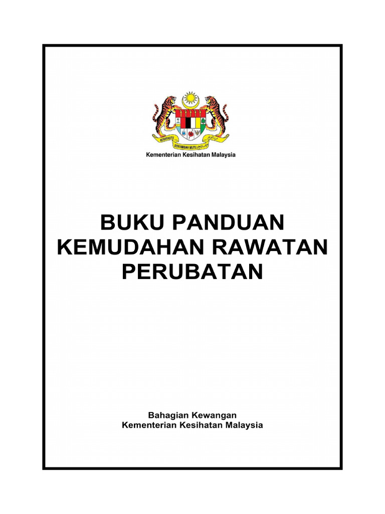 Buku Panduan Kemudahan Rawatan Perubatan | PDF Buku Panduan Kemudahan Rawatan Perubatan | PDF