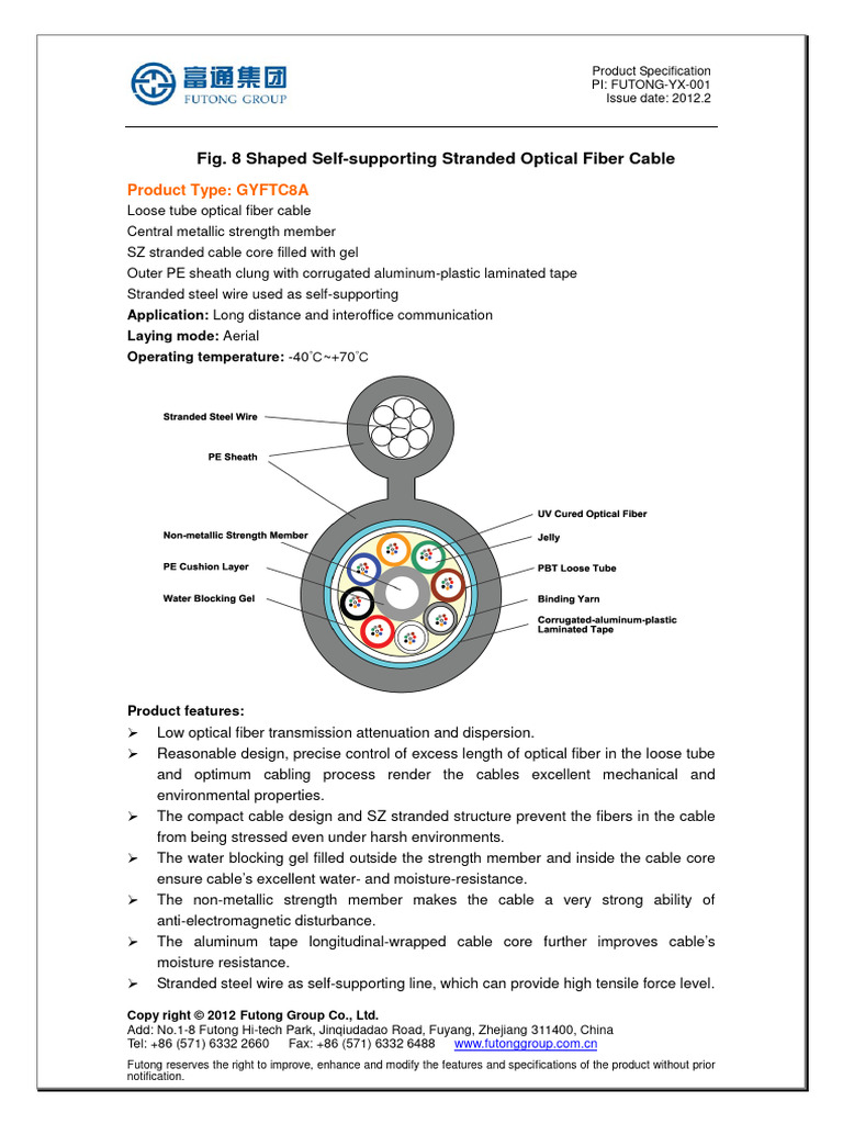 12 - 1080 Core Futong Specification | PDF