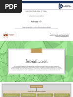 Linea de Tiempo Manufactura Esbelta | PDF | Lean Manufacturing | Economias