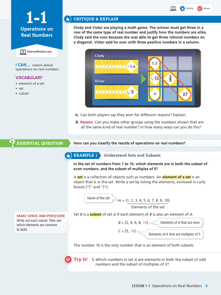 Operations on Real Numbers Explained | PDF | Exponentiation | Numbers