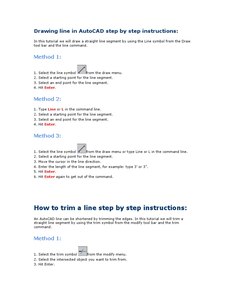 Auto Cad Manual | PDF