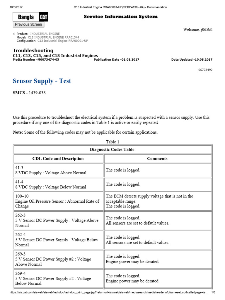 Sensor Supply - Test | PDF | Power Supply | Sensor