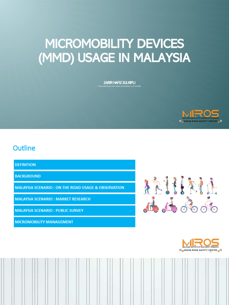 P1-Micromobility Usage in Malaysia | PDF | Private Transport | Transport