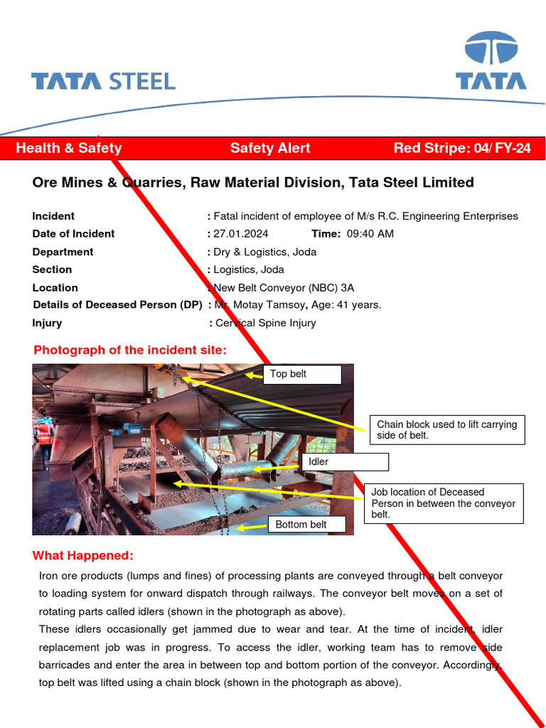 Red Stripe - Joda - 27!01!2024-Tata Steel | PDF