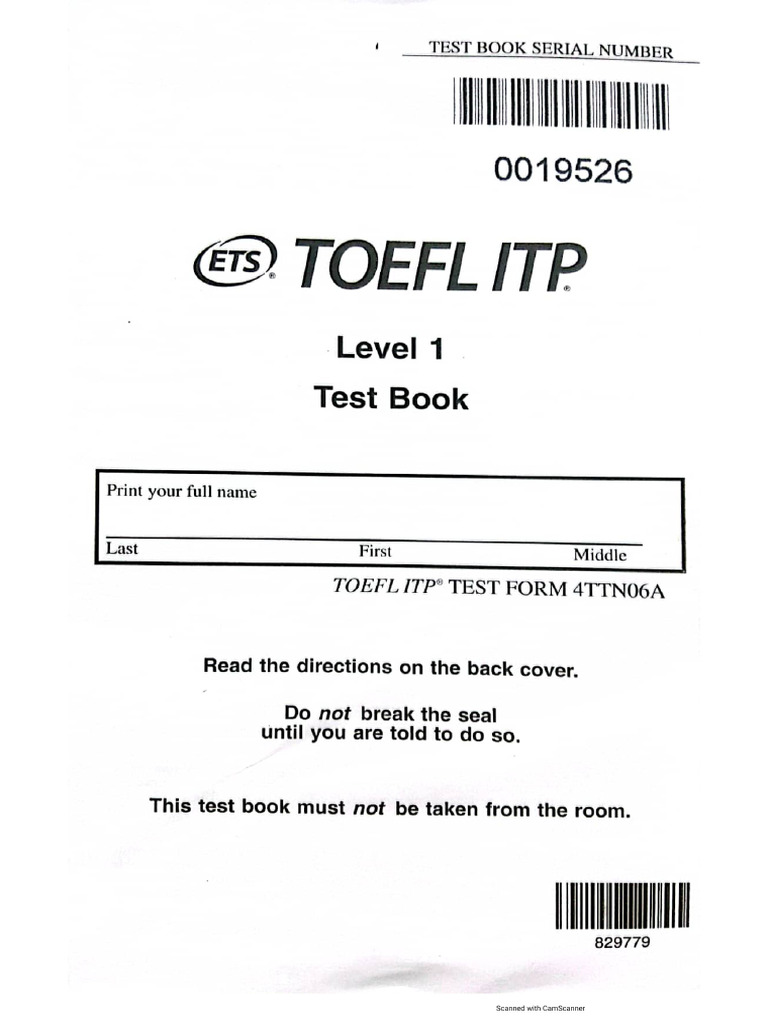 Toefl Practice | PDF