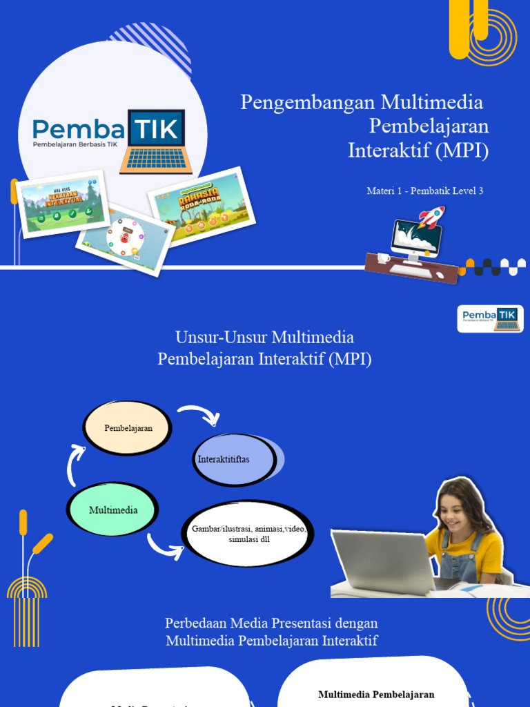 Modul 11 KB 1 Pengembangan Multimedia Pembelajaran Interaktif | PDF
