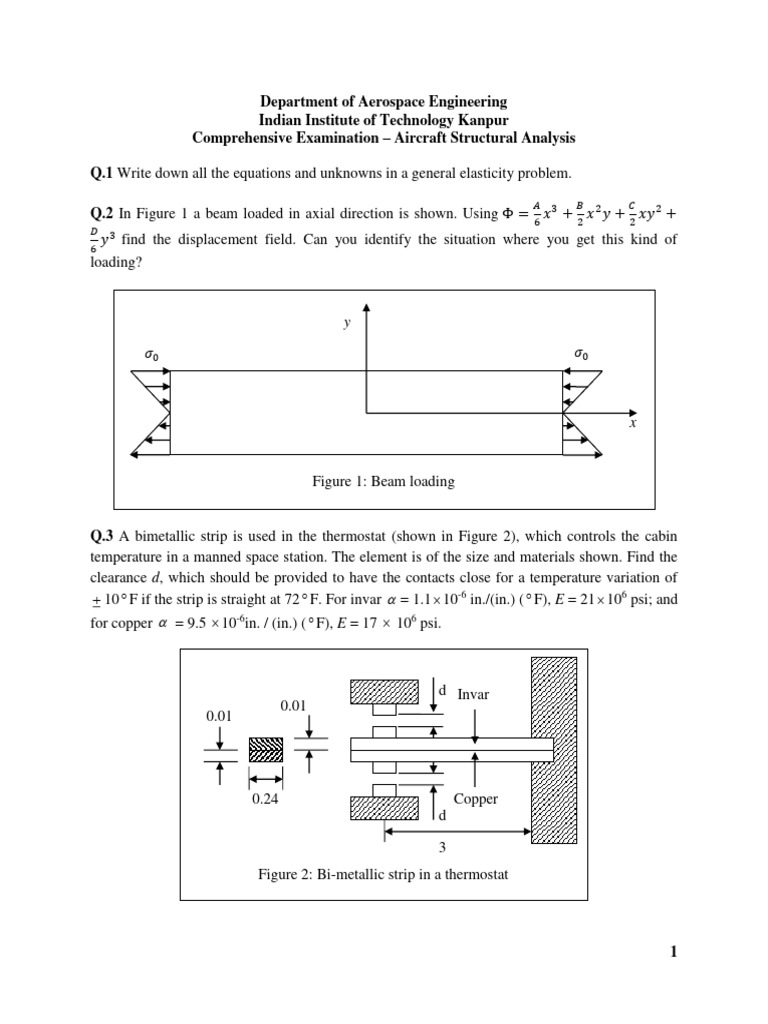Comprehensive Examination Structures | PDF