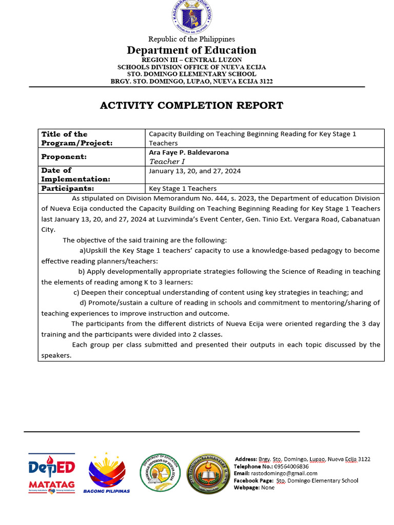 Elln Acr 2024 | Download Free PDF | Human Communication | Learning