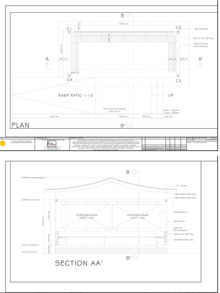 Drawings - Bus Shelter | PDF