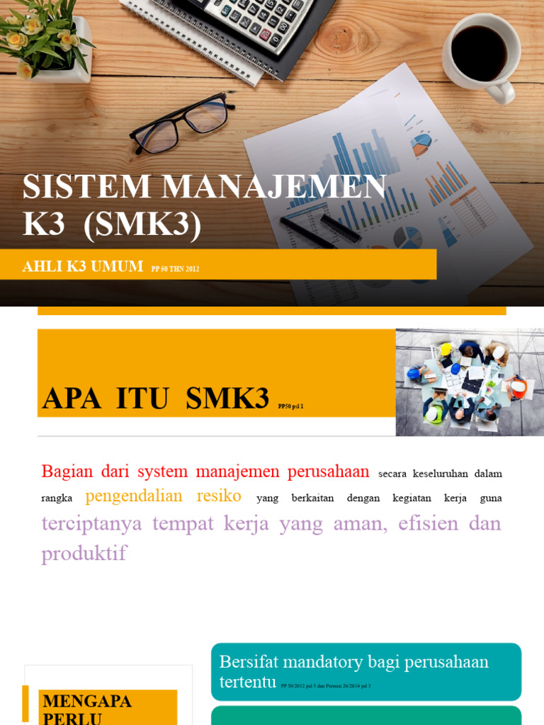 Sistem Manajemen K3 (SMK3) Ak3u | PDF