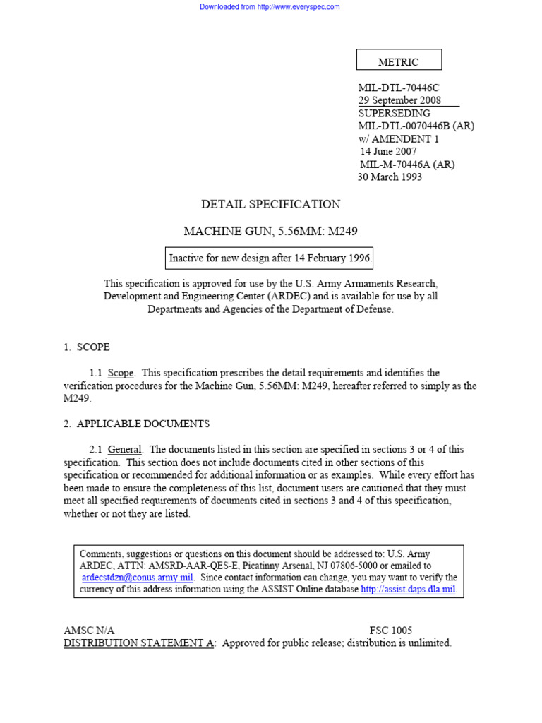 Mil DTL 70446C | PDF