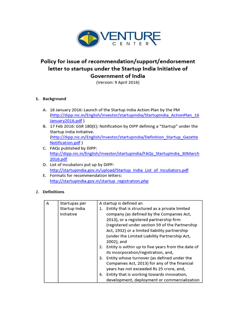 Policy DIPP | PDF