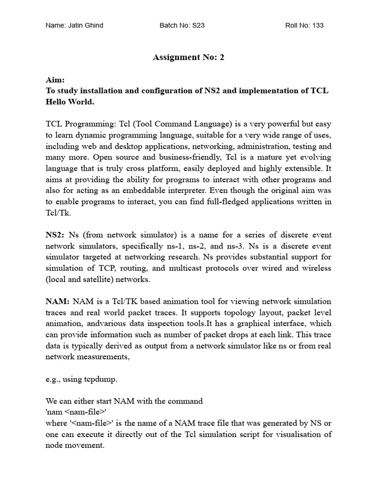 Network Lab Pdf Computer Network Computing