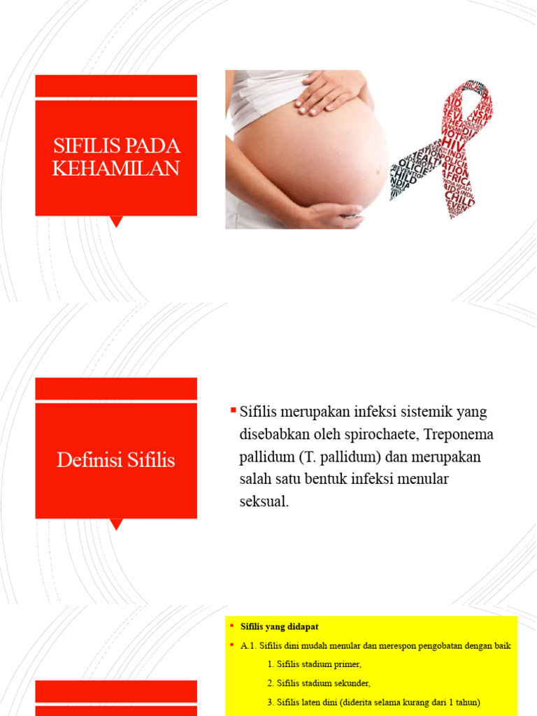 Sifilis Pada Kehamilan | PDF