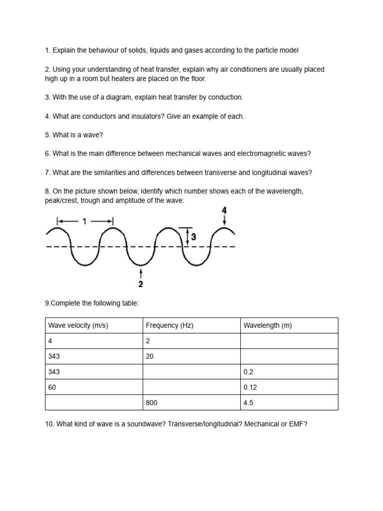 9.4 Energy On The Move | PDF | Waves | Electromagnetic Radiation