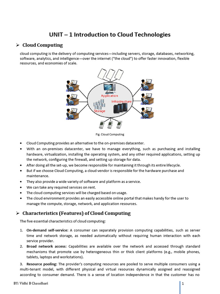 Cc Unit 1 Pdf
