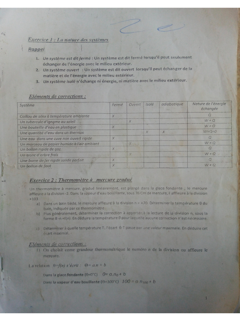 Exercices Corrigés de Phy 202 | PDF