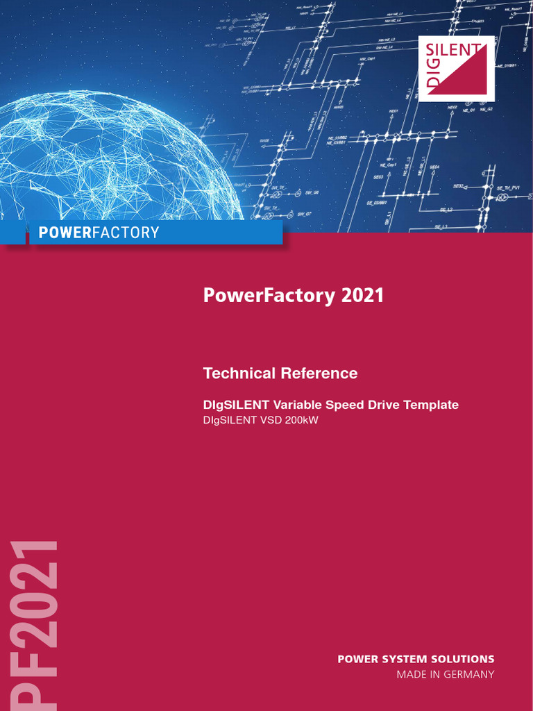 Tecnical Reference Variable Speed Drive Template | PDF