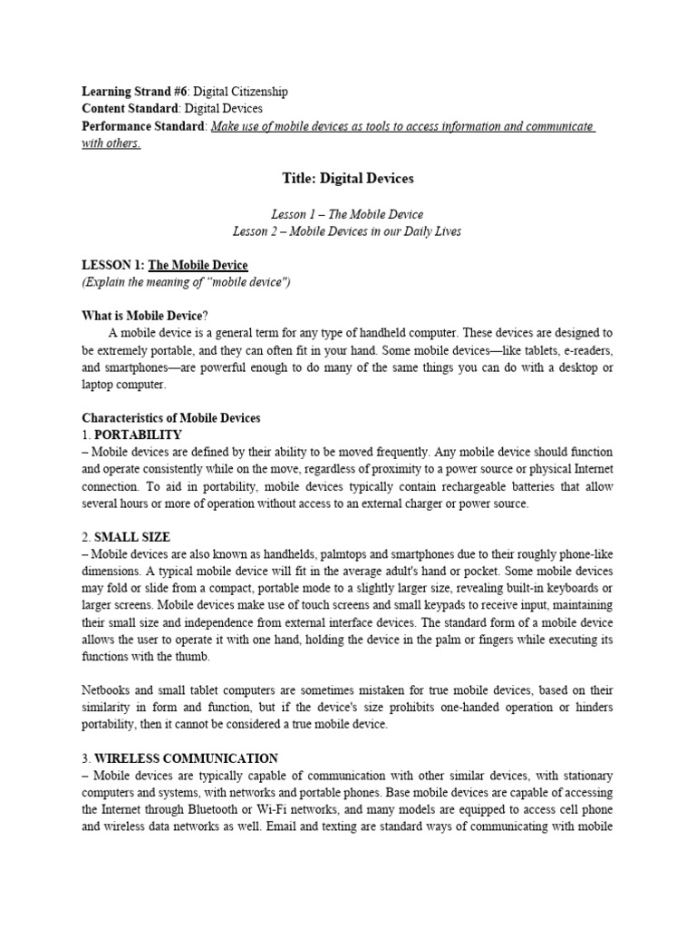 LS6 - Digital Devices | PDF