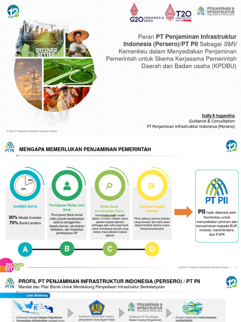 PII - Penjaminan Pemerintah Untuk KPDBU 191222 | PDF