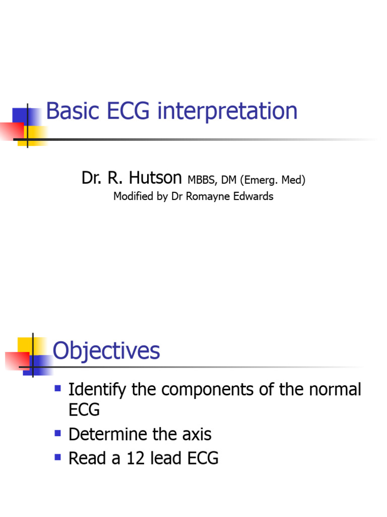 Basic ECG Interpretation Corrected September 2022 | PDF