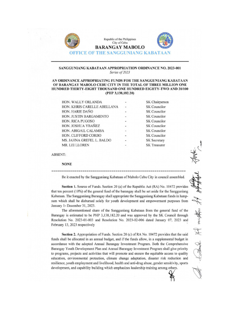 SK Resolution | PDF