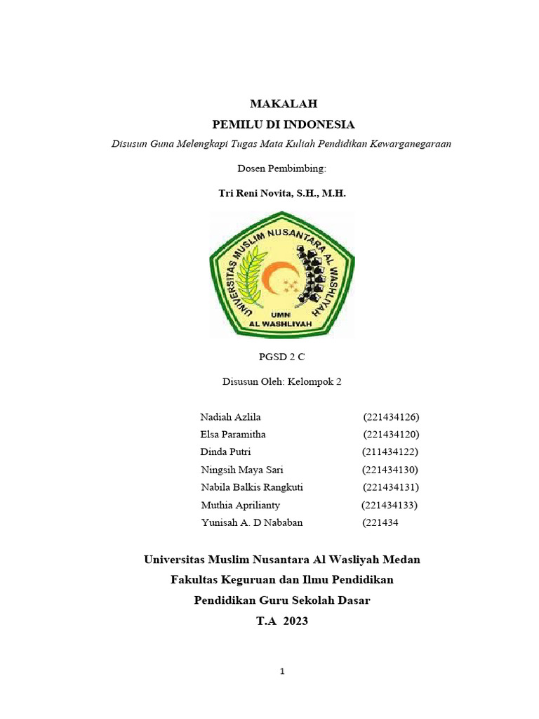 Makalah PKN Kel 2 | PDF Makalah PKN Kel 2 | PDF