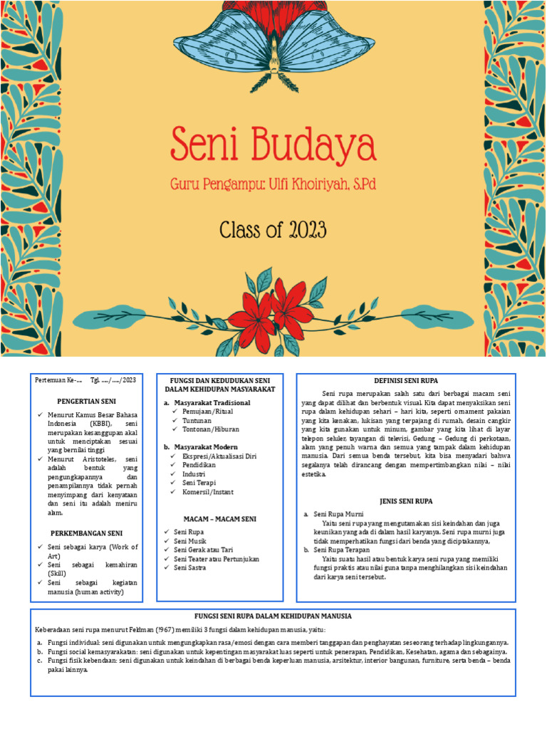 Materi SBK Bab 1 - Teori Warna | PDF