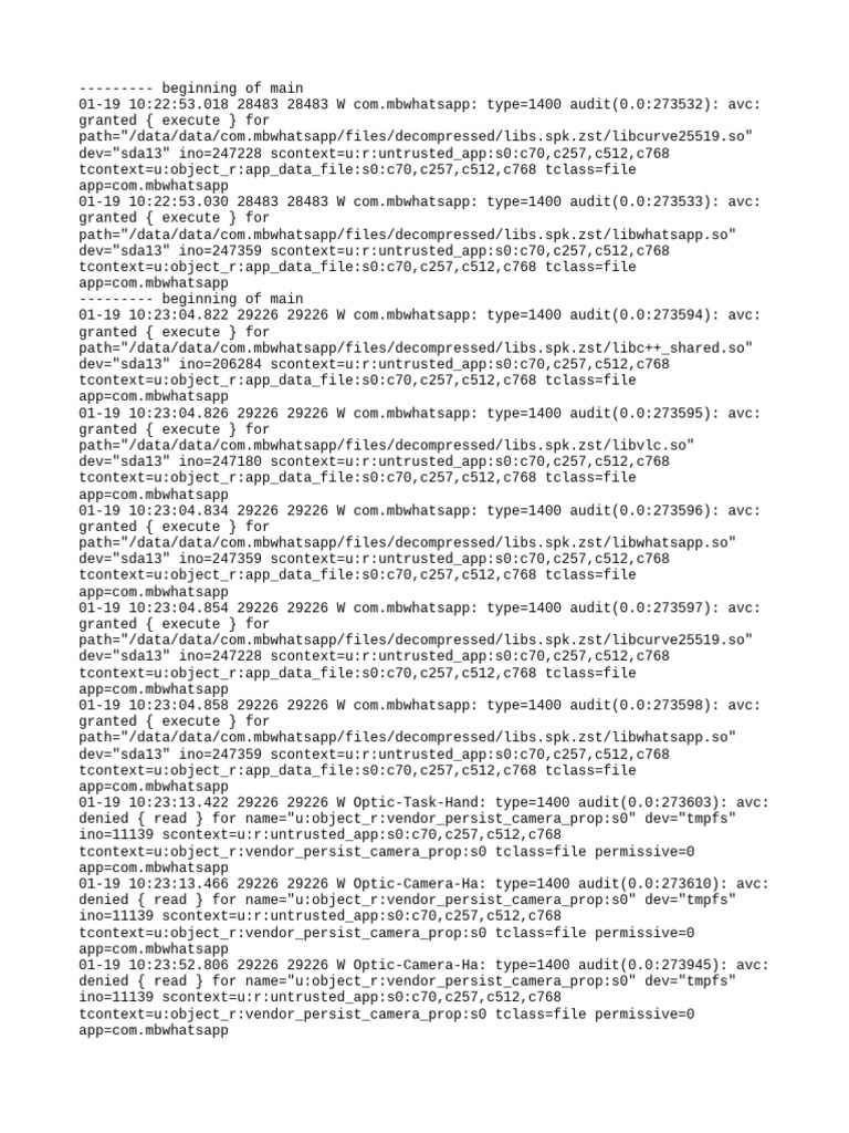 Logcat | PDF | Information Technology Management | Linux
