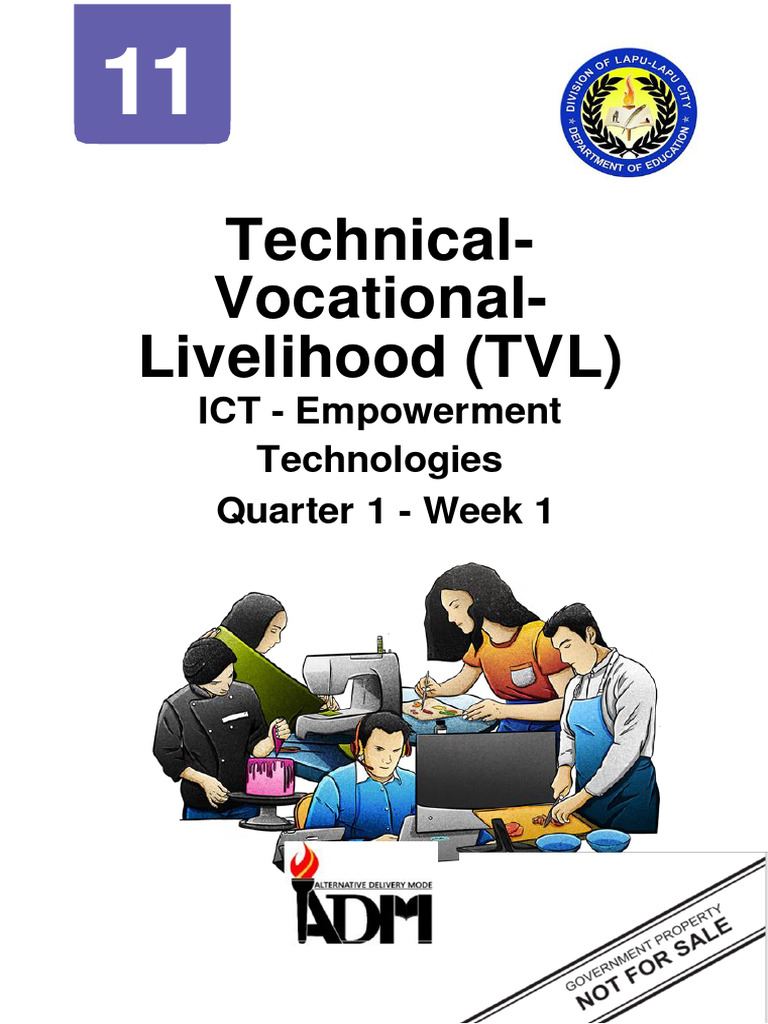 TLE11 ICT Empowerment Tech Q1 W1 | PDF | World Wide Web | Internet & Web