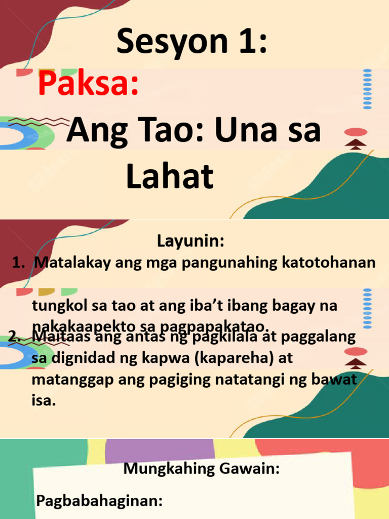 Pre Cana Session 1 | PDF