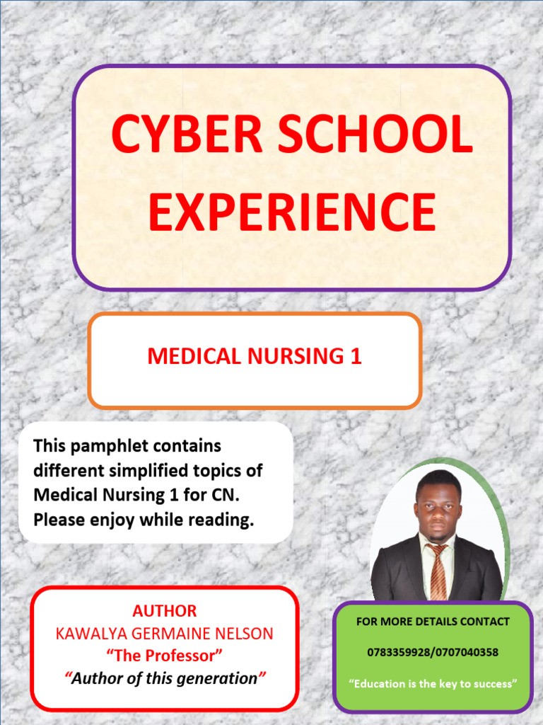 Medical Nursing 1 Overview Pamphlet | PDF | Infection | Preventive ...