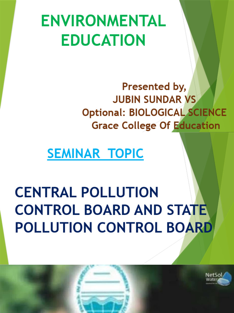 Environmental Education - Seminar | Download Free PDF | Environmental ...