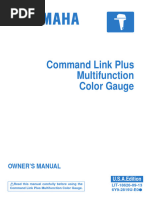 CL5 Display: Owner'S Manual | PDF | Touchscreen | Engines