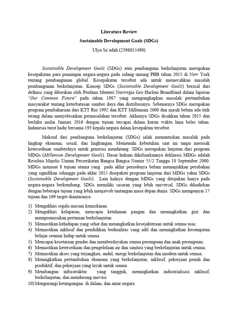 Literature Review | PDF