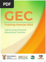 SETSWANA Grade 9 GEC Int Proj 2023 - Learner's Workbook | PDF