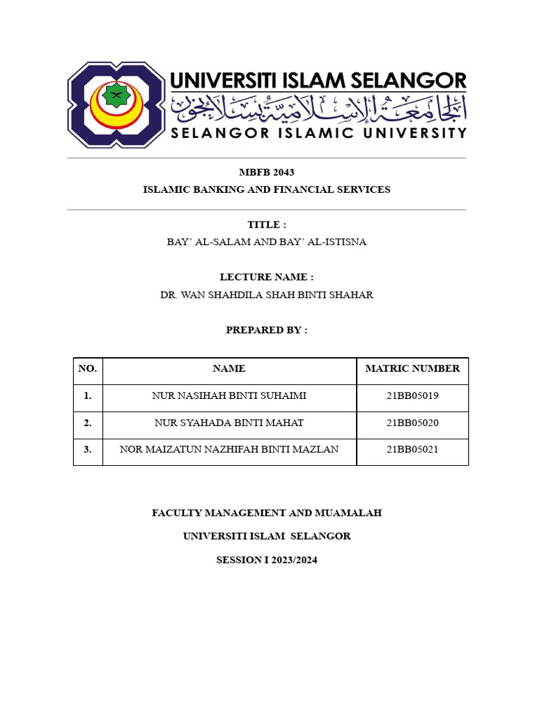 Report Ibfs | PDF | Islamic Banking And Finance | Prices Report Ibfs | PDF | Islamic Banking And Finance | Prices