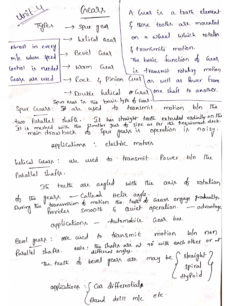 Gears Introduction | PDF