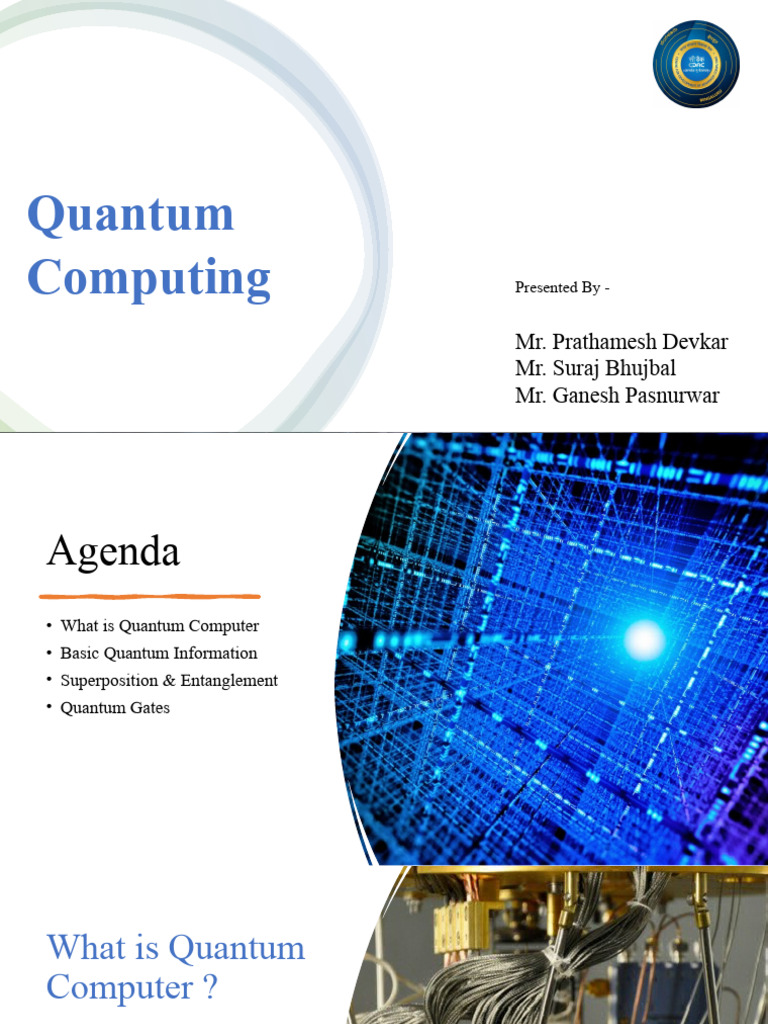 Quantum Computing | PDF | Quantum Mechanics | Quantum Computing