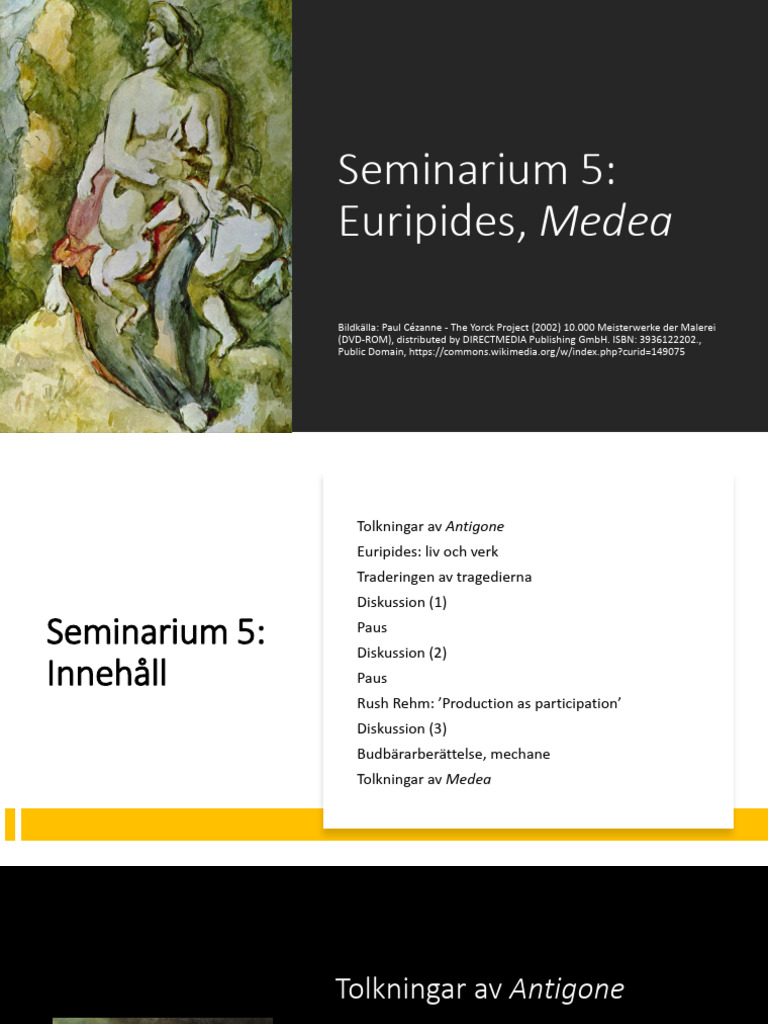 Medea (Slides) | PDF