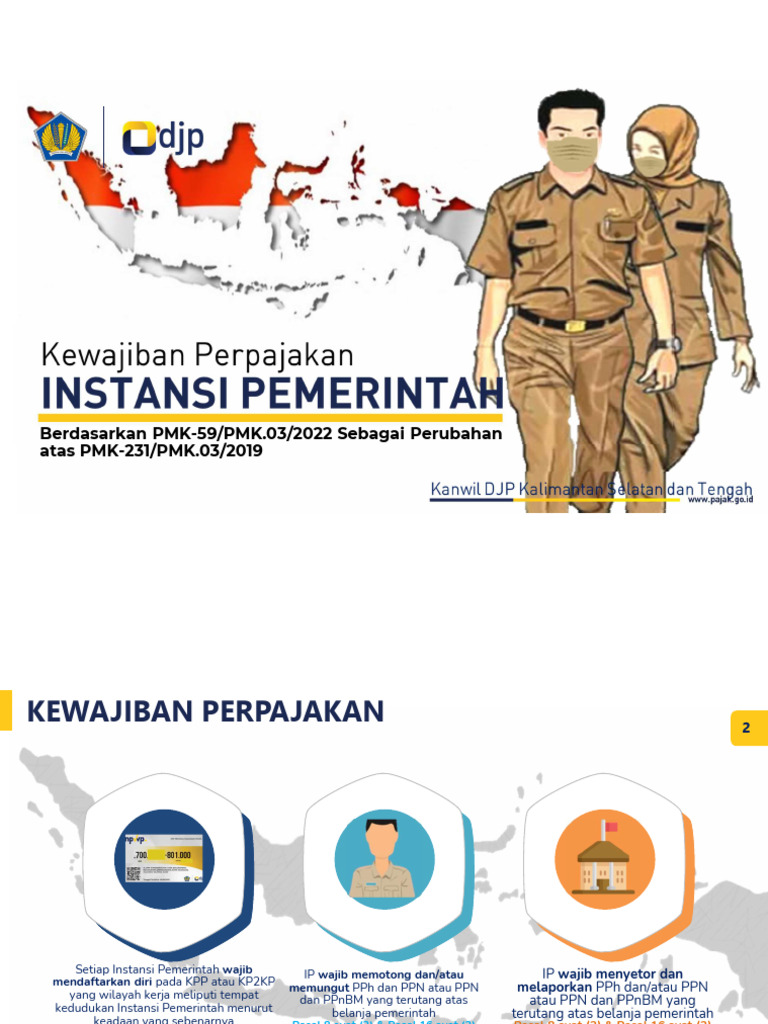 Aspek Pajak Instansi Pemerintah | PDF