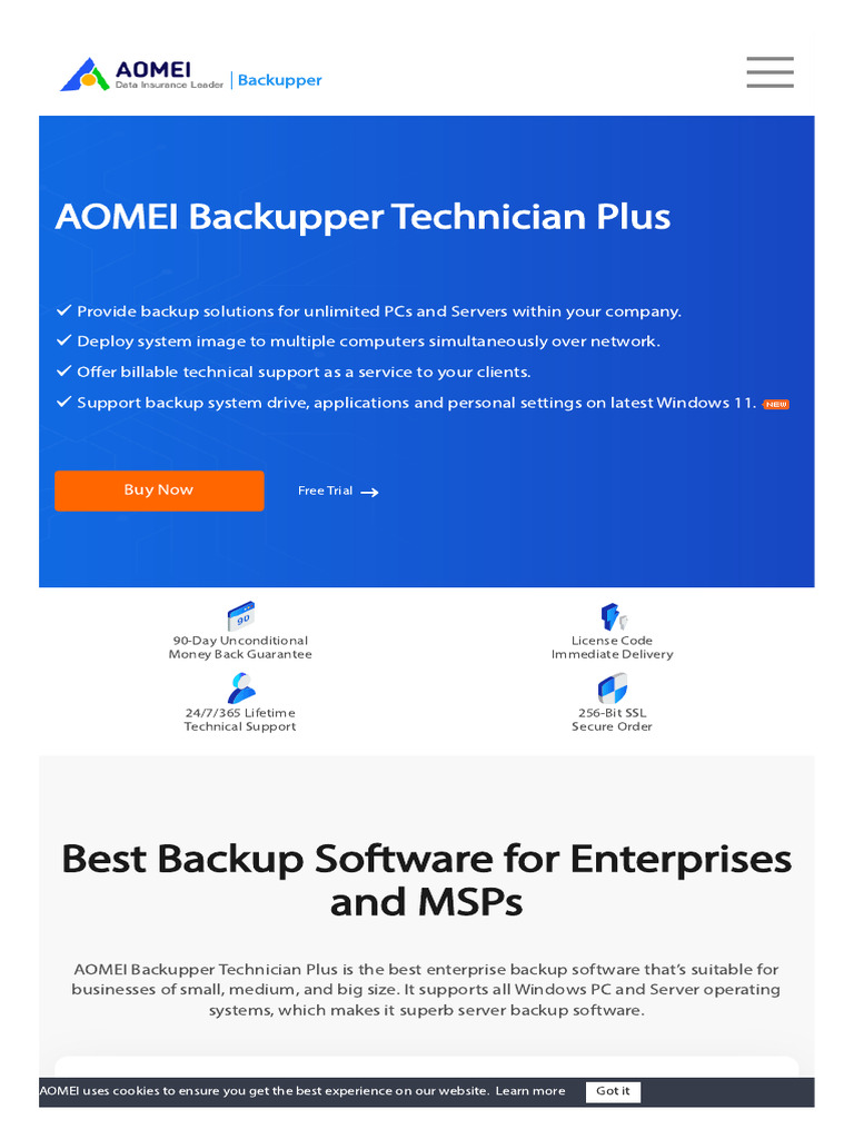 Best Enterprise Backup Software For Windows PCs and Servers | PDF | Backup | Microsoft Windows