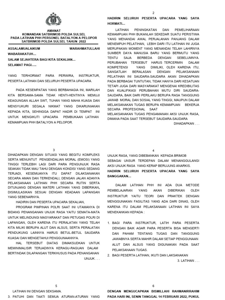 Amanat PHH 2017 | PDF