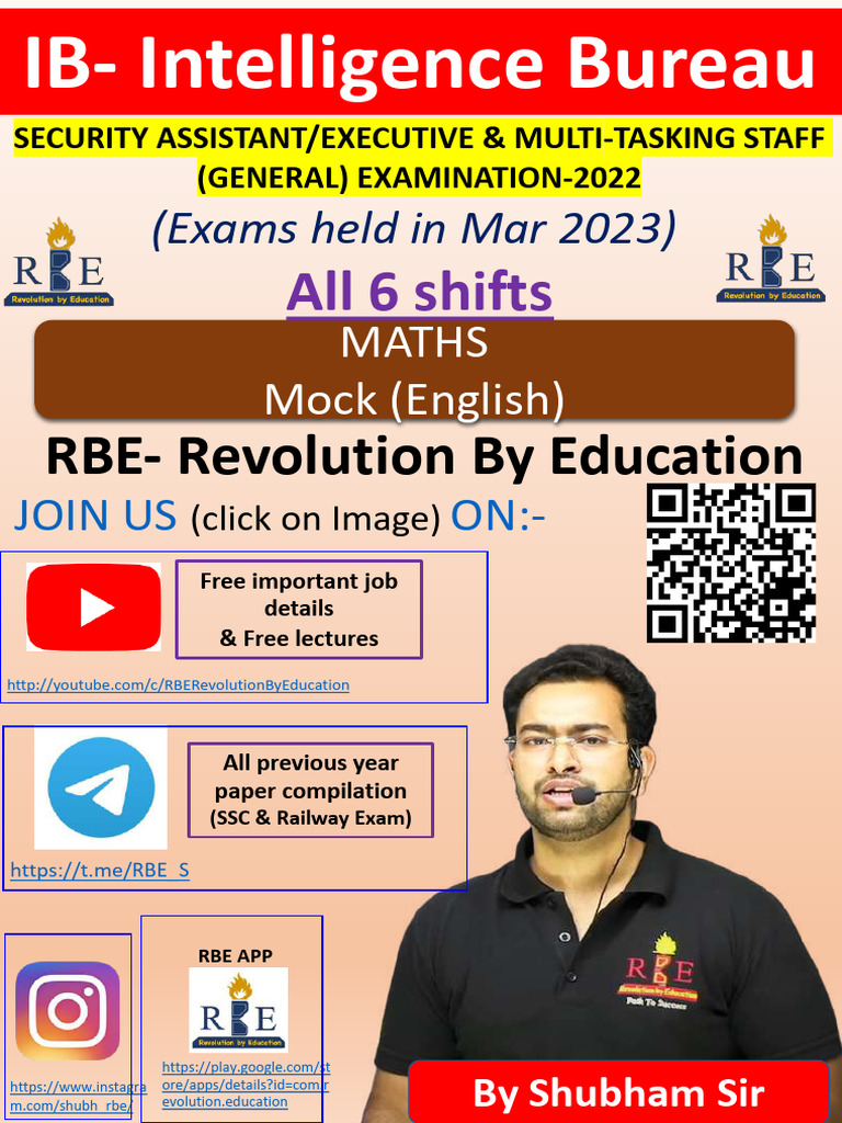 Maths (Eng) IB SA & MTS 2022 - RBE - Compressed | PDF | Computing | Software