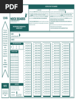 Sample Let Answer Sheet | PDF | Test (Assessment)