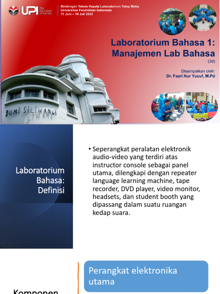 3d 1 MATERI Dr. Fazri Nur Yusuf, M.Pd. Managemen Pengelolaan ...
