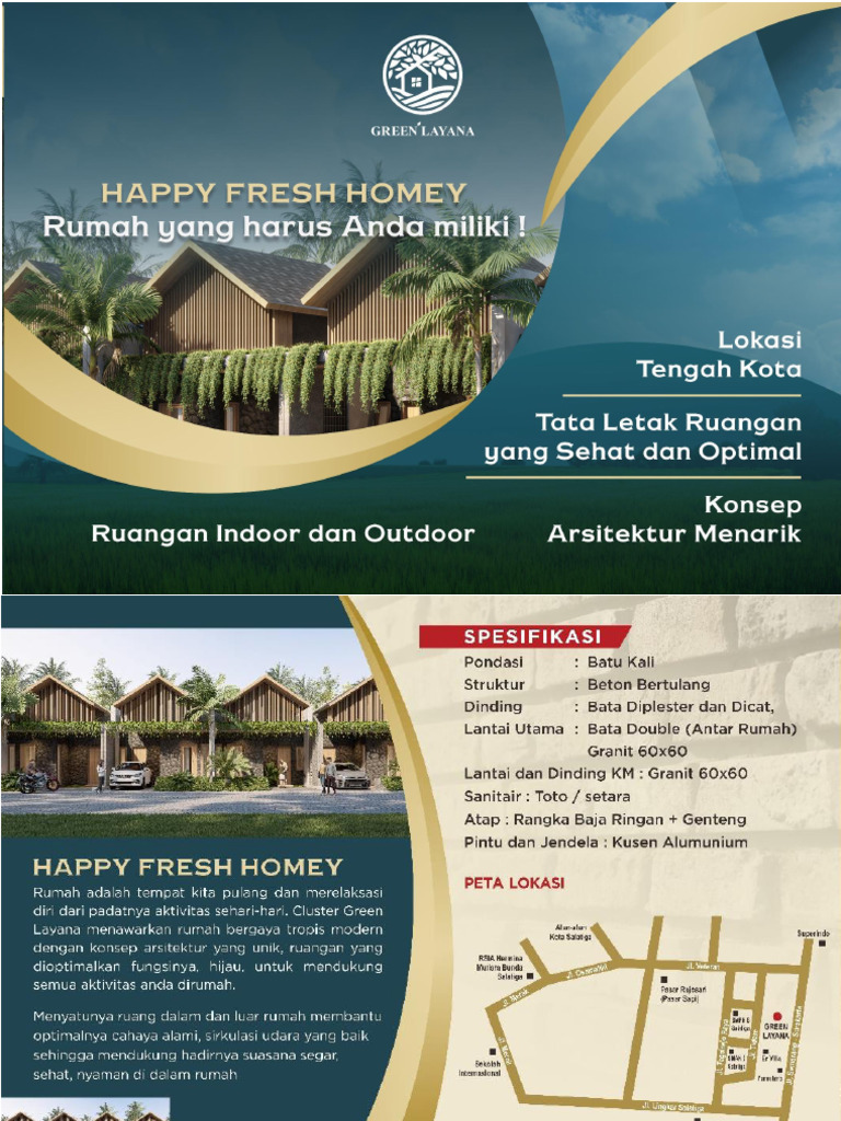 Brosur Green Layana Salatiga | PDF