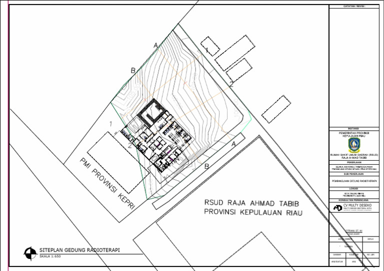 Siteplan Rencana Lokasi | PDF