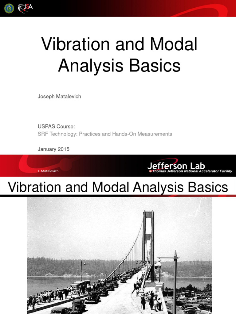 Vibration and Modal Analysis Basics | PDF Vibration and Modal Analysis Basics | PDF