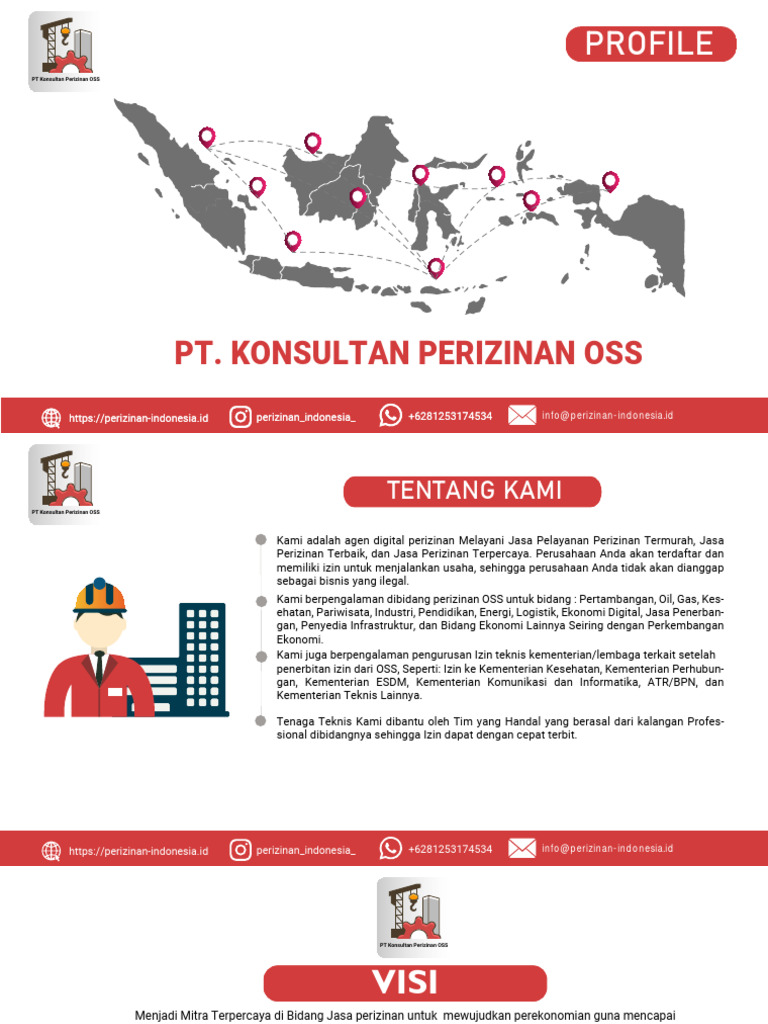 Profil Perusahaan Konsultan Oss | PDF